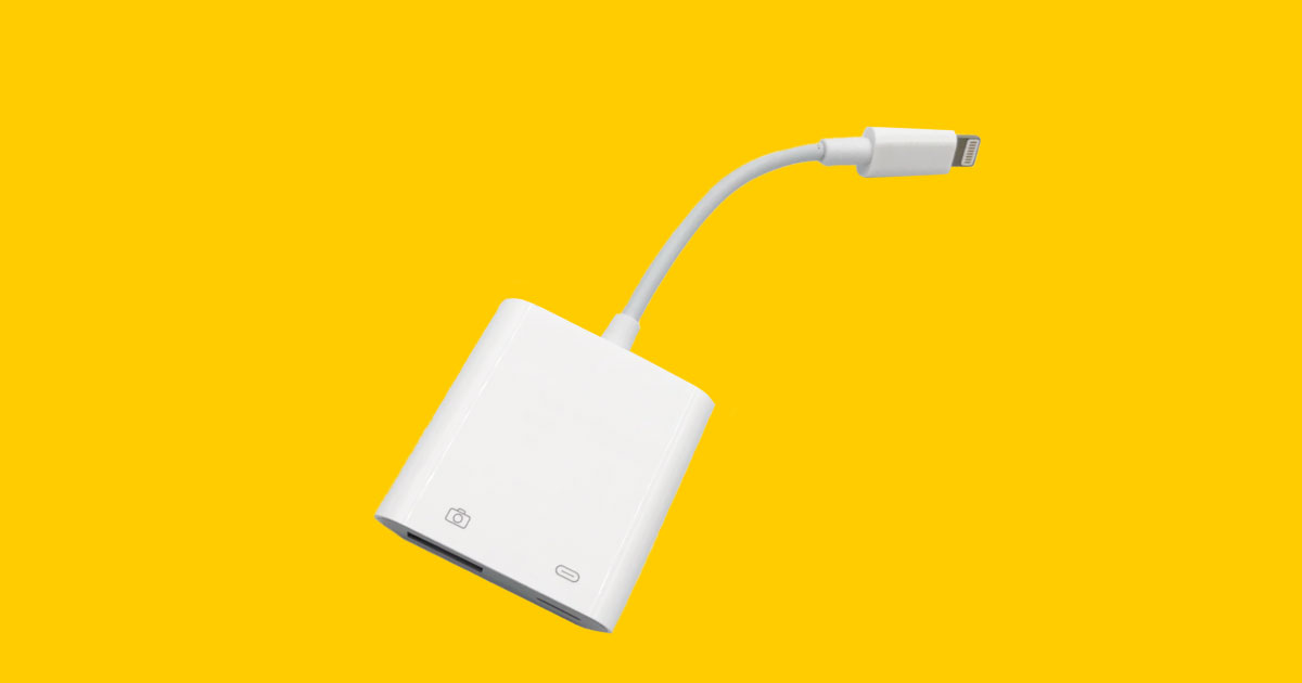 USB変換コネクタ（ライトニング）【TFW-USB-L1】 - TFabWorks（ティーファブワークス）